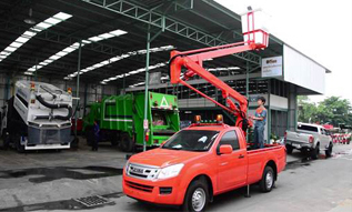 Multi – purpose crane with aerial platform – NATTAKORN ENGINEERING